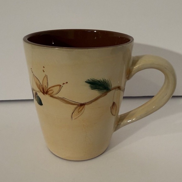 Pottery Barn | Dining | Pottery Barn Tree Of Life Ceramic Mug Acorns ...